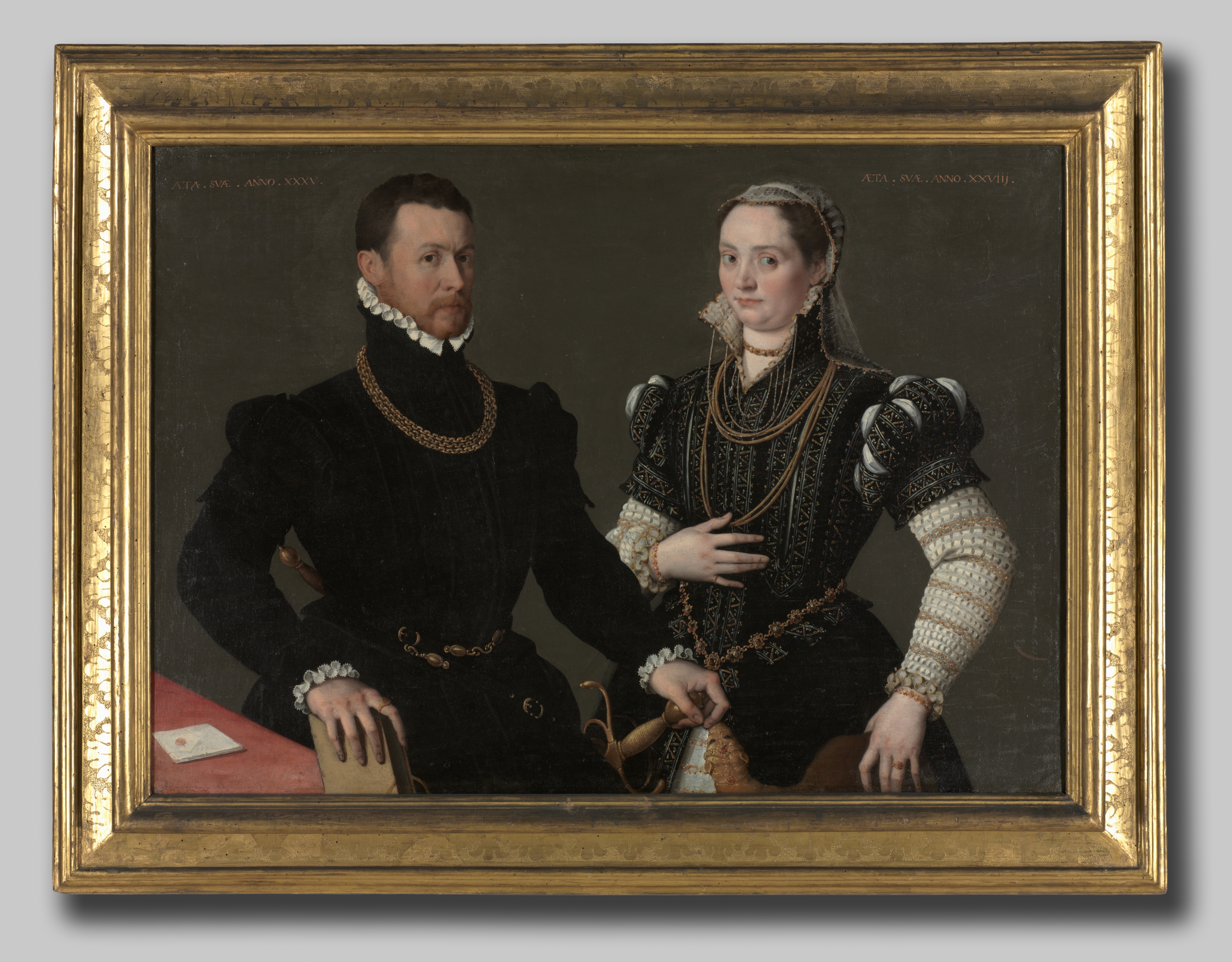 Portrait Of A Husband And Wife